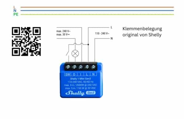 Steckdose mit Shelly 1(PM) Mini Gen3/4 schalten - TomTuT Blog